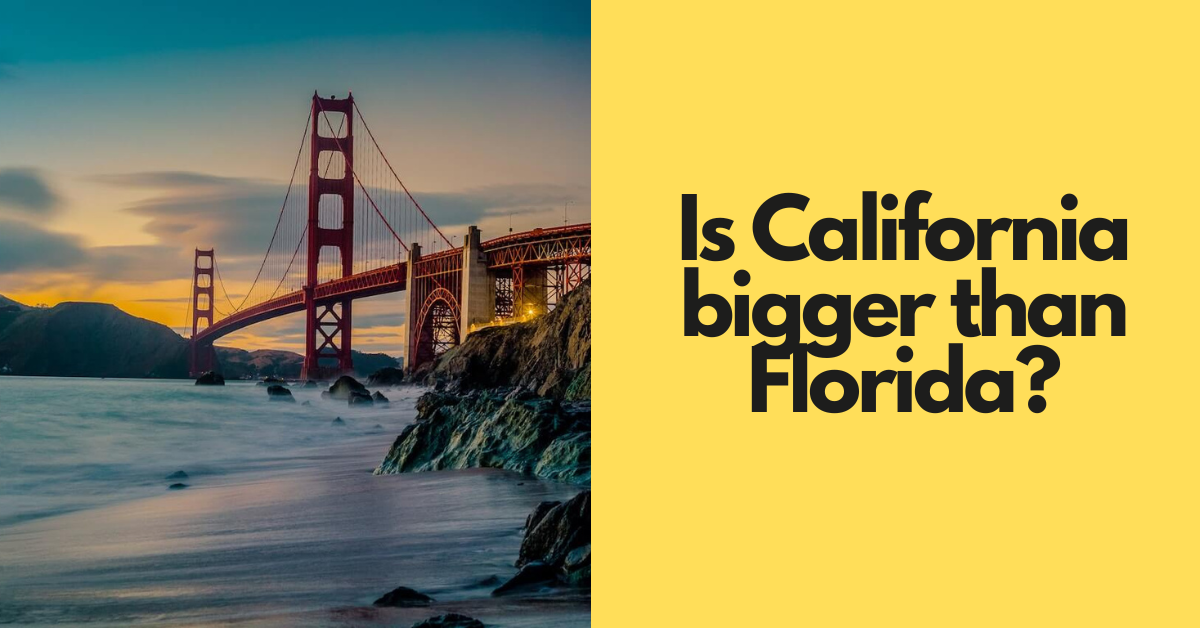 Is California Bigger Than Florida? - Traveling Base
